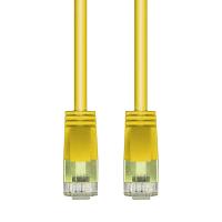China CAT.6A Shielded STP 36AWG Slim Ethernet Cable - 500MHz 10G Network Patch Cord with 50-Micron Gold Plating for sale