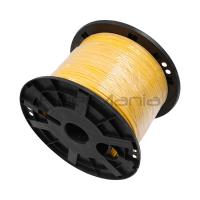 China Indoor Duplex Zipcord Fiber Optic Cable OS2 Single Mode 2.0mm PVC Yellow - 2-4 Fiber Count, -40°C to +80°C Operating Range for sale
