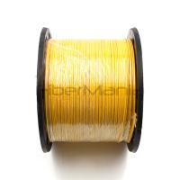 China Indoor Duplex Zipcord Fiber Optic Cable OS2 Single Mode 2.0mm PVC Yellow - 2-4 Fiber Count, -40°C to +80°C Operating Range for sale