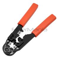 China RJ45 8P8C Crimping Tool - 3-in-1 Multifunctional Wire Stripping Cutting Tool for Ethernet Network Cables for sale