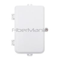 China 4 Port SC Simplex Fiber Optic Termination Box 210x140x40mm with 0.2dB Insertion Loss for FTTH Networks for sale