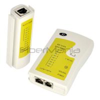China Network USB LAN Cable Wire Tester for RJ11 RJ12 RJ45 Connections with DC 9V Power and LED Indicators for sale