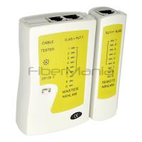 China Network USB LAN Cable Wire Tester for RJ11 RJ12 RJ45 Connections with DC 9V Power and LED Indicators for sale