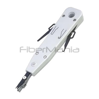 China Krone Type IDC Impact Tool for Network Wiring - 3-in-1 Crimp/Cut/Strip Function with Carbon Steel Construction for sale