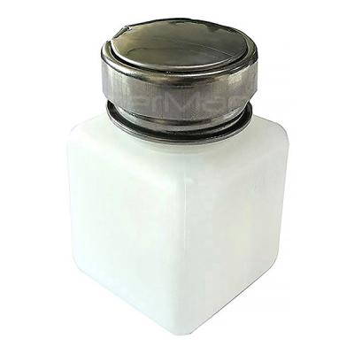 China 120ml White Empty Fiber Cleaning Alcohol Bottle - Standard Plastic Container for Isopropyl Alcohol for sale