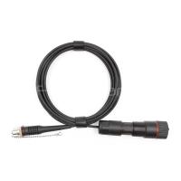 China FPMDLC to ODC Waterproof Fiber Patch Cord 2 Cores 9/125 OS2 TPU Jacket 4.8mm for sale