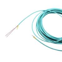 China Unitube Duplex Armored Indoor Optical Fiber Cable 2-4 Core 7.0-8.0mm OD with LSZH Jacket for sale