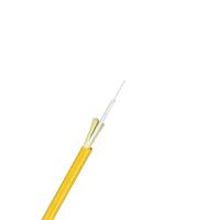 China Simplex OS2 Single Mode Fiber Optic Cable 2.0mm PVC Yellow - Indoor Wiring for Data Centers & Telecom for sale