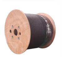 China Lightweight FTTH Optical Fiber Cable Bow Type Drop Cable 2 Core with 65kg/km Weight and -40°C to +80°C Operating Range for sale