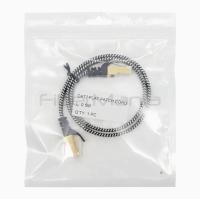 China Cat7 Ethernet Cable 10Gbps Flat Nylon Braided RJ45 Network Cord 1-100M Length Options for sale
