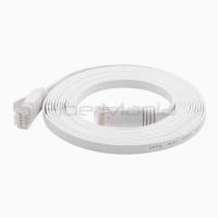 China CAT6 UTP RJ45 30AWG 550MHz Flat Ethernet Patch Cable - 1-100M Length Options for sale