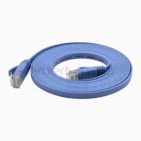 China CAT6 UTP RJ45 30AWG 550MHz Flat Ethernet Patch Cable - 1-100M Length Options for sale