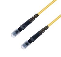 China MTRJ/PC to MTRJ/PC Duplex OS2 Single Mode Fiber Optic Patch Cable - Yellow with 3.0mm for sale