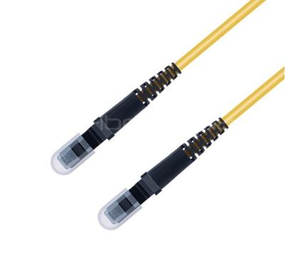 China MTRJ/PC to MTRJ/PC Duplex OS2 Single Mode Fiber Optic Patch Cable - Yellow with 3.0mm for sale