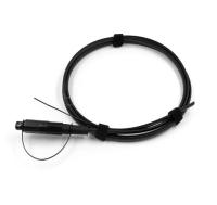 China OptiTap SC/APC Outdoor Toneable Flat Drop Cable, OS2 G.657.A1 Single Mode, PE Jacket, 3M for sale