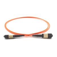China MTP MPO Trunk Cable Assembly 12-144 Fibers 0.35dB Max Loss for 40G 100G Ethernet for sale