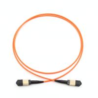 China MTP MPO Trunk Cable Assembly 12-144 Fibers 0.35dB Max Loss for 40G 100G Ethernet for sale