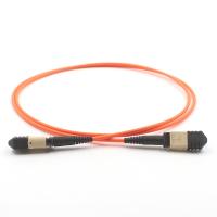 China MTP MPO Trunk Cable Assembly 12-144 Fibers 0.35dB Max Loss for 40G 100G Ethernet for sale