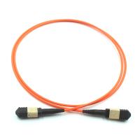 China MTP MPO Trunk Cable Assembly 12-144 Fibers 0.35dB Max Loss for 40G 100G Ethernet for sale