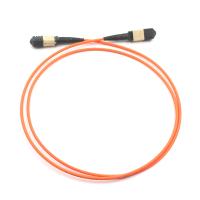 China MTP MPO Trunk Cable Assembly 12-144 Fibers 0.35dB Max Loss for 40G 100G Ethernet for sale