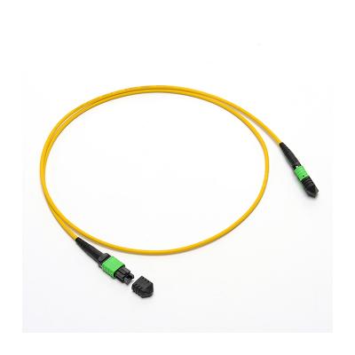 China MTP MPO Trunk Patch Cord 1m OM4 50/125μm 0.35dB Max for High-Speed Data Transmission for sale