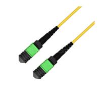 China MTP MPO Trunk Patch Cord 1m OM4 50/125μm 0.35dB Max for High-Speed Data Transmission for sale