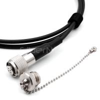 China Outdoor ODC to LC 4-Core Single Mode TPU Jacket Fiber Patch Cable for sale