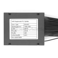 China Pre-Connectorized 1×64 PLC Splitter for FTTH – Ruggedized Cassette Optical Splitter for sale