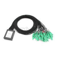 China Pre-Connectorized 1×64 PLC Splitter for FTTH – Ruggedized Cassette Optical Splitter for sale