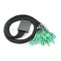 China Pre-Connectorized 1×64 PLC Splitter for FTTH – Ruggedized Cassette Optical Splitter for sale