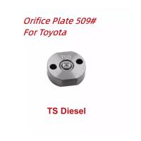 China Common Rail Injector Denso Orifice Plate 509# For G3 Toyota Fuel Injector Replacement Engine Parts for sale