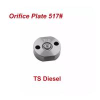 China Inyector Denso 23670-0l010 Common Rail Injector Orifice Plate 517# Valve Plate 095000-1440 for sale