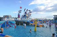 China Kids Amusement Park With Swimming Pool Playground  Fiberglass for sale