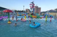 China Kids Amusement Park With Swimming Pool Playground  Fiberglass for sale