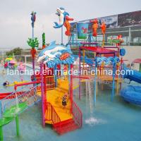 China Family Interactive Water Park Spray Water House Slide Equipment for sale