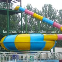 China Big Fiberglass Bowl Slide for Water Park Playground for sale