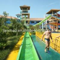 China Fiberglass Aqualoop Body Water Slide for Amusement Park for sale