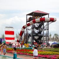 China Outdoor Water Playground Amusement Park Gyration Slides for sale