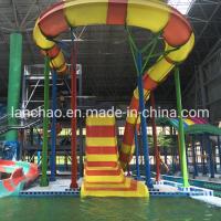 China Large Aqua Park Equipment Fiberglass Water Slide (2 Players) for sale