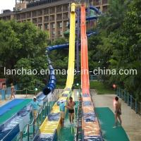 China Adult Speed Water Slides Water Play Equipment For Aquatic Park for sale
