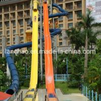 China Fiberglass Tube Speed Slide Water Park Water Park Playground Slide For Adults for sale
