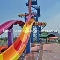 China Fiberglass Tube Speed Slide Water Park Water Park Playground Slide For Adults for sale