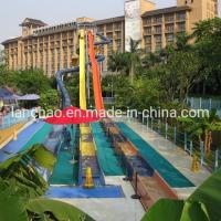 China Water Park Equipment Crazy Surfer Water Slide High Speed Thrilling for sale