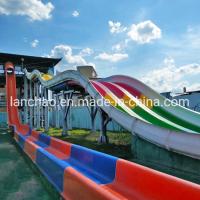 China Large Water Theme Park High Speed Slide Equipment  Customized for sale