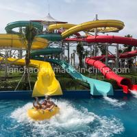 China Customized Spiral Water Slide Playground Tube Adult Water Slide for sale