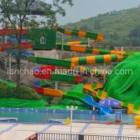 China Customized Spiral Water Slide Playground Tube Adult Water Slide for sale