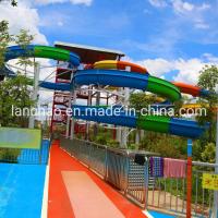 China Fiberglass Spiral Water Slide Screaming Fiberglass Screw ISO9001 for sale