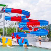 China Fiberglass Spiral Water Slide Screaming Fiberglass Screw ISO9001 for sale
