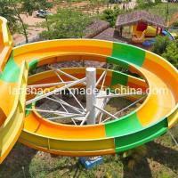 China Large Skin Spiral Water Slide Raft Spiral Water Tube Slide For Aqua Park for sale