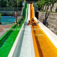 China Water Amusement Park Rides Fiberglass Pool Slide for sale